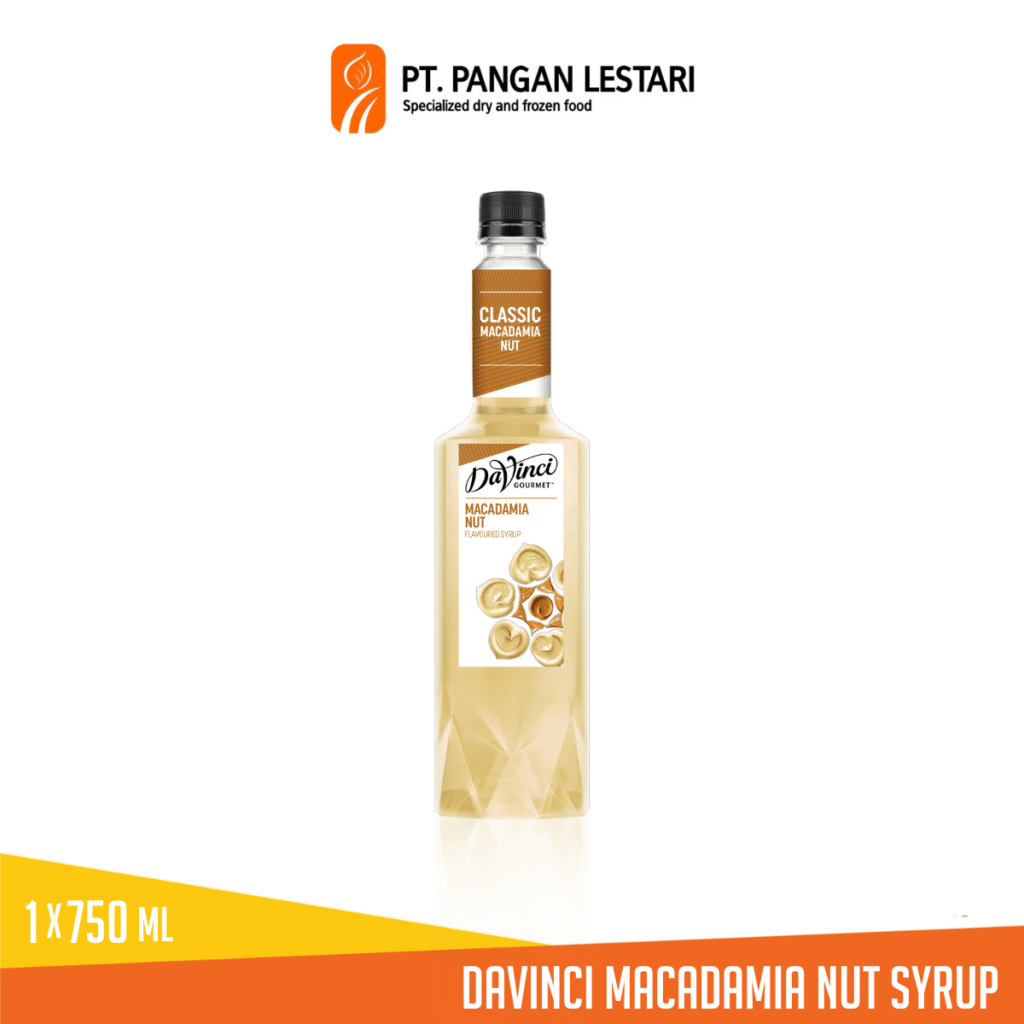 DaVinci Macadamia Nut Syrup - Pangan Lestari
